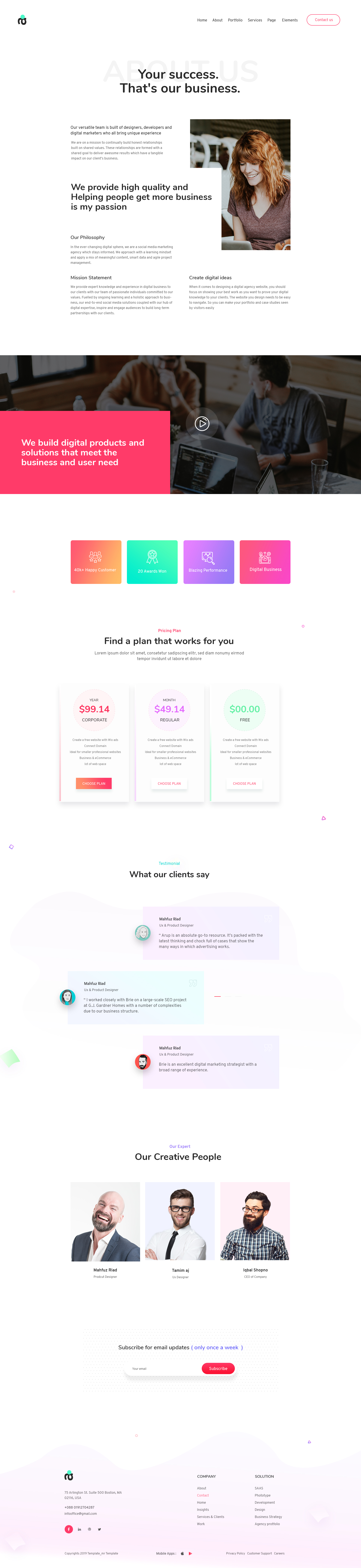 Arup - Creative Multipurpose PSD Template by template_mr | ThemeForest